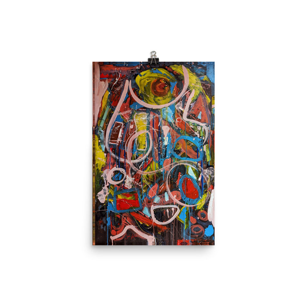 Luminaries Original Art Print by Justin Kral (12x18, 18x24, 24x36 ...
